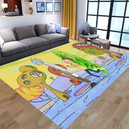 Tapis Rick et Morty Dimension 35-C | Morty Shop